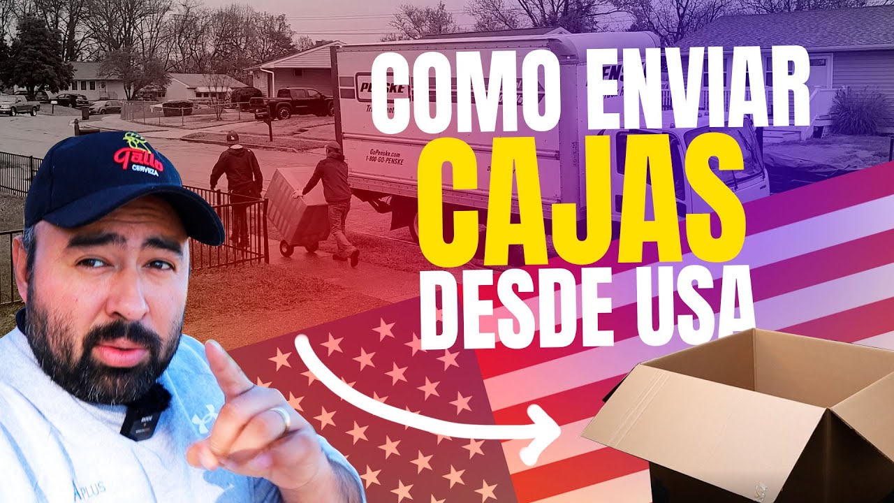 TE MUESTRO COMO ENVIAR CAJAS A TU PAIS DESDE ESTADOS UNIDOS / LATINOS EN USA - YouTube