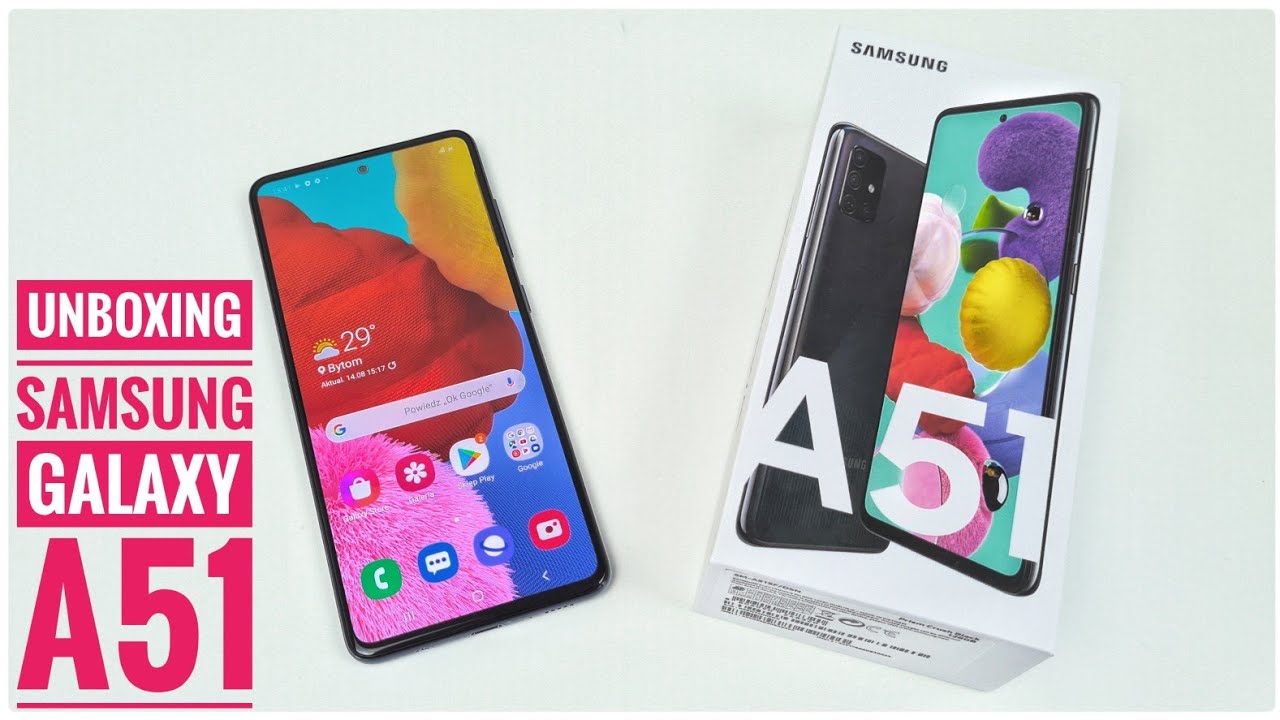 Unboxing Samsung Galaxy A51 - YouTube