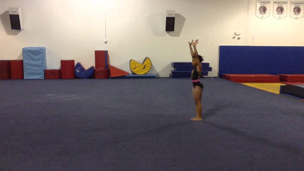Girls 2 floor routine - YouTube