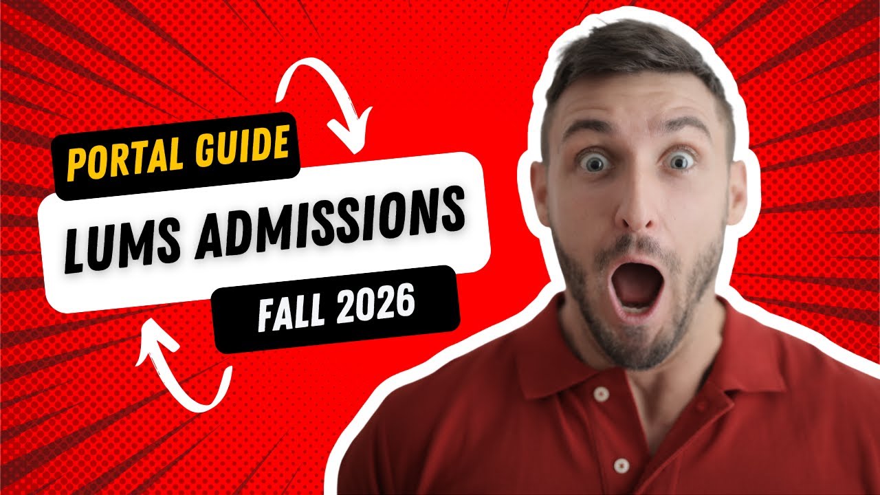 LUMS Admission - Portal Guide for Fall 2026 - YouTube