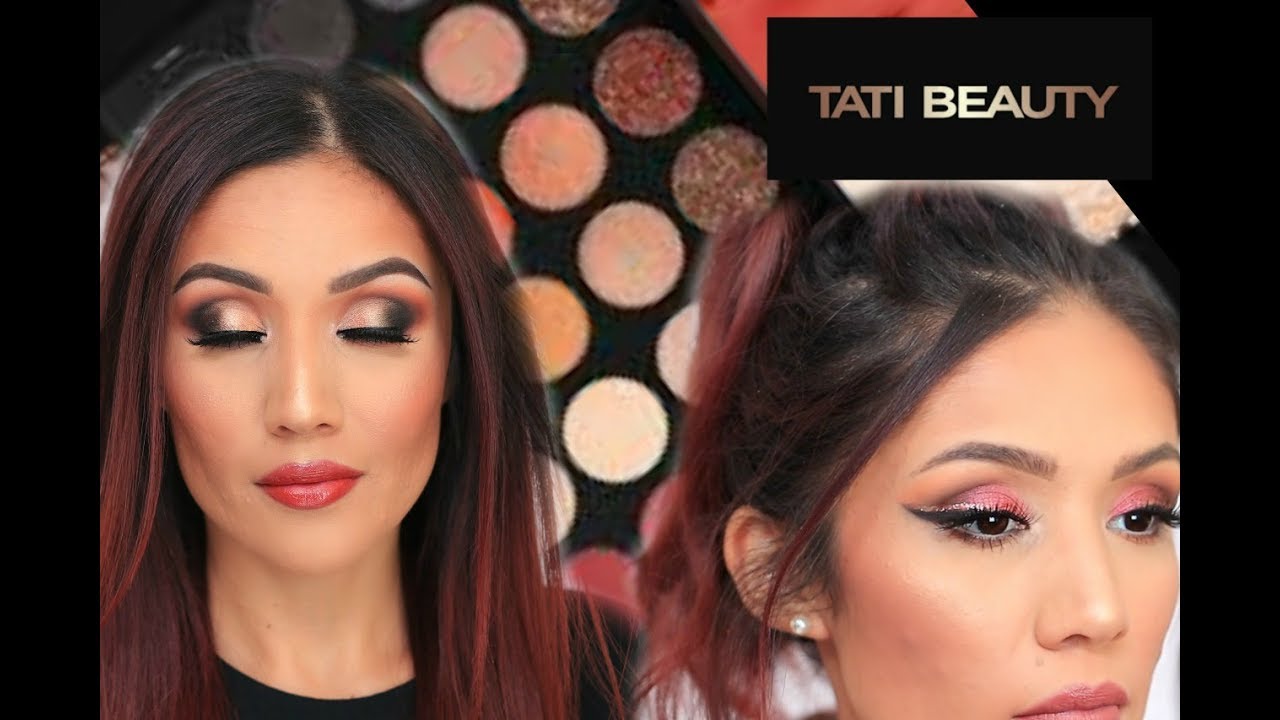 TATI BEAUTY PALETTE : 2 BEAUTIFUL EYESHADOW LOOKS - YouTube