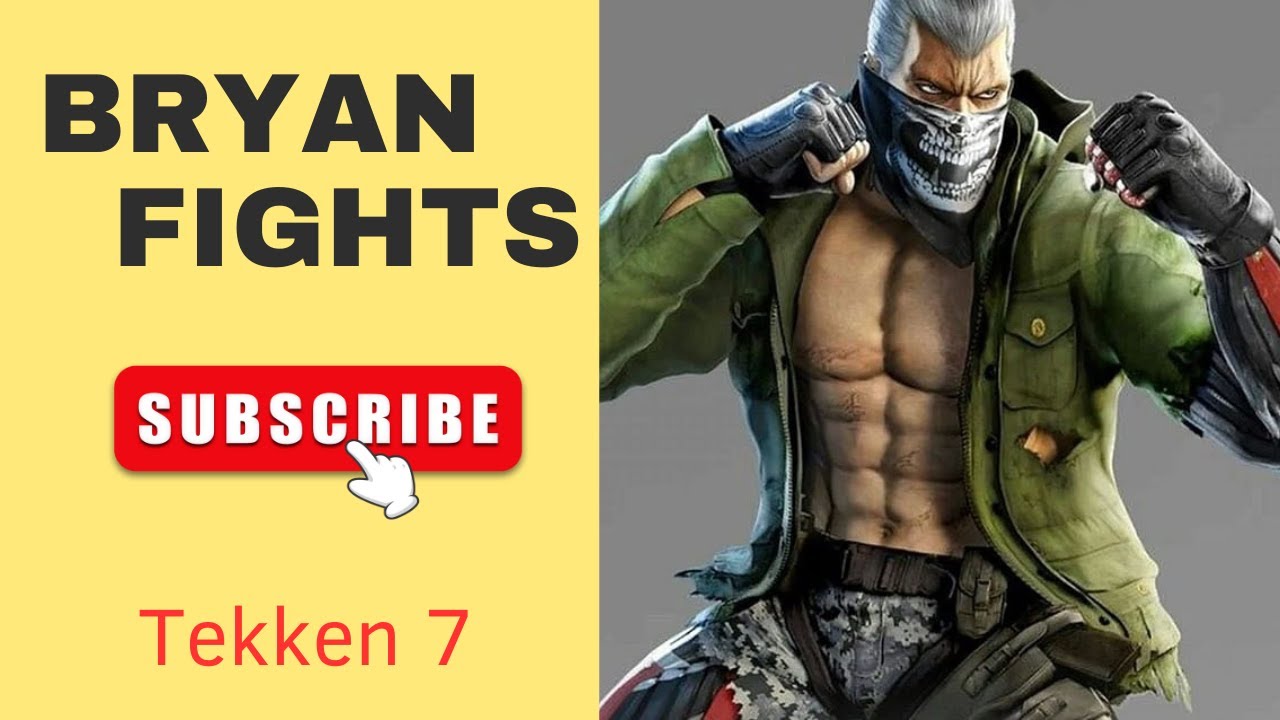 Tekken 7 - Bryan Arcade Mode | 1080p HD Graphics | Gameplay - YouTube