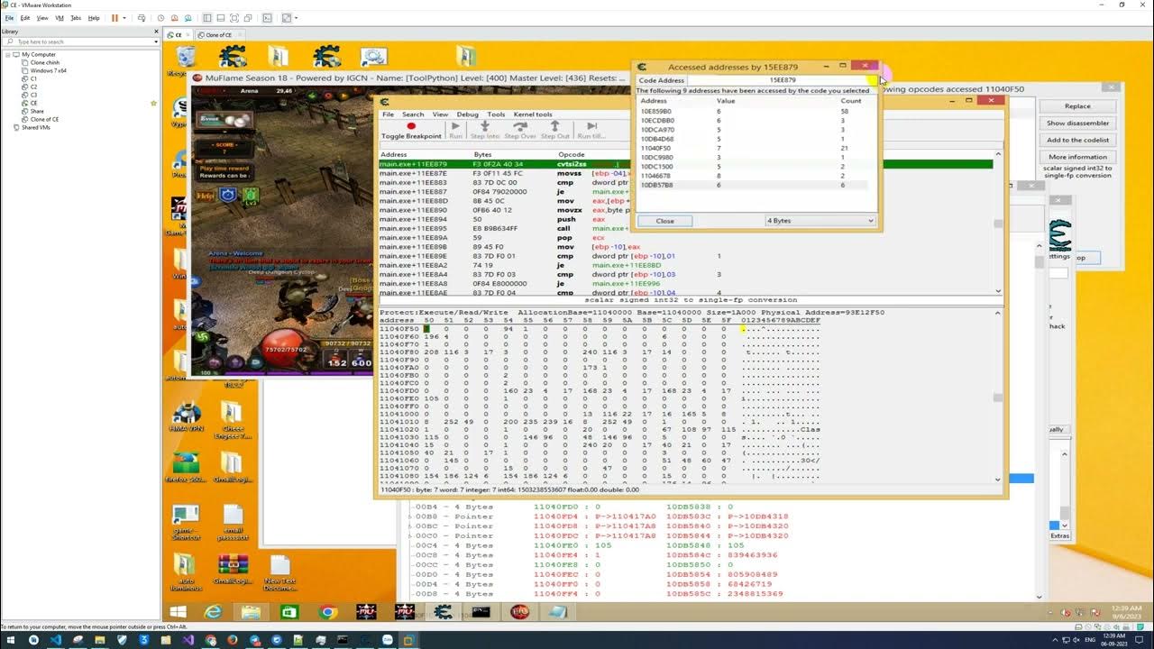 Tutorial Cheat Engine - Hack Attack Through Wall V2 Mu Online - muflame.online - S18.2.2 IGCN ...