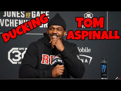 3 Minutes And 44 Seconds Of Jon Jones Ducking Tom Aspinall