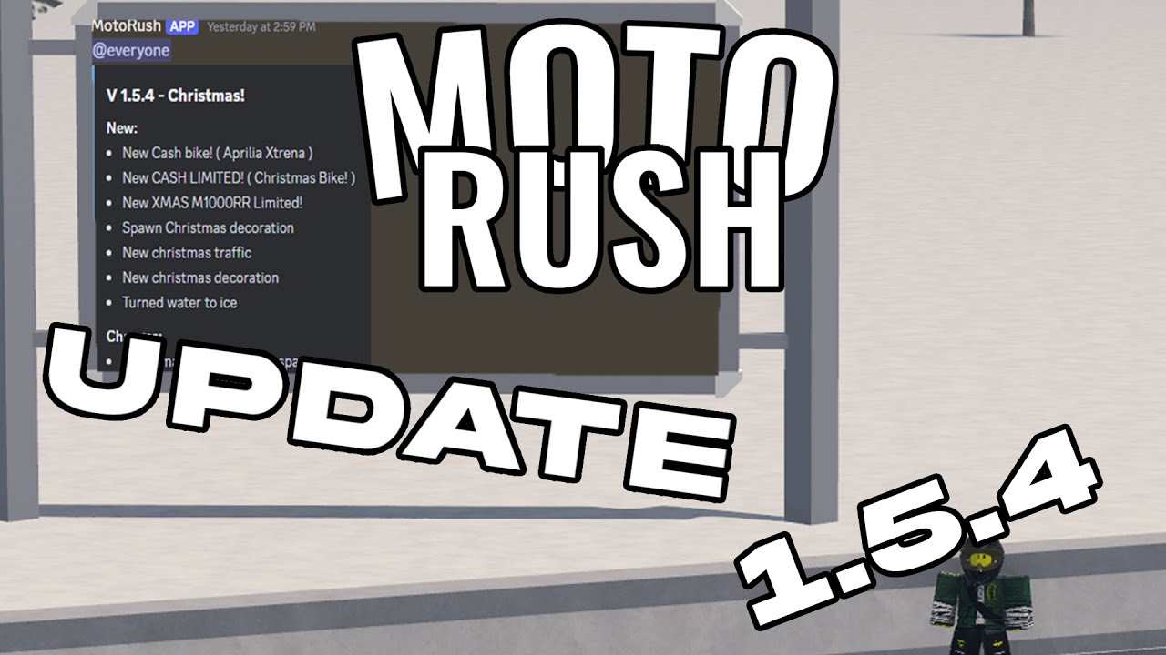 Christmasrush now? | Motorush Update 1.5.4 - YouTube