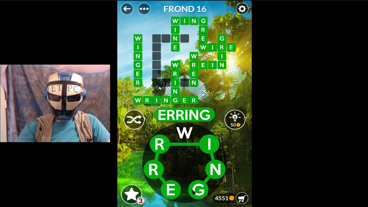 WORDSCAPES RAINFOREST, FROND 16 ANSWERS masaya ang mga salita - YouTube