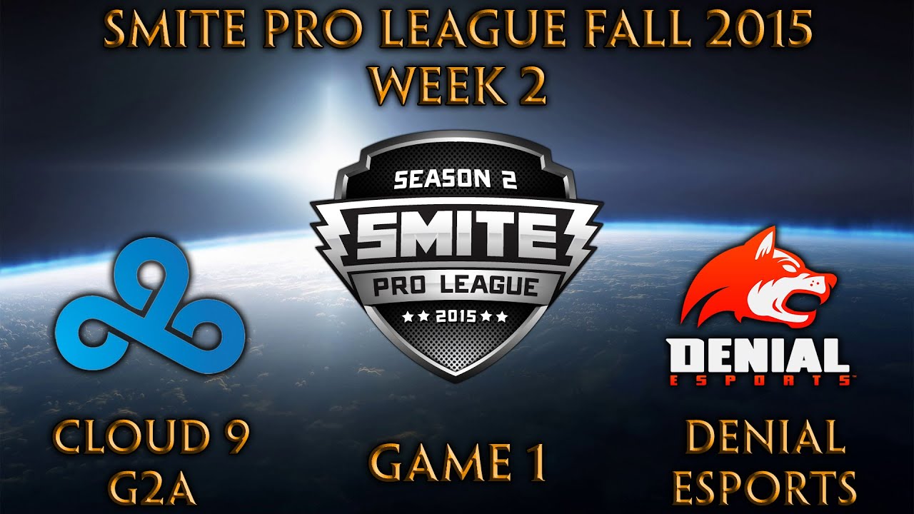 SPL Fall: Week 2 - Cloud 9 g2a vs. Denial Esports (Game 1) - YouTube