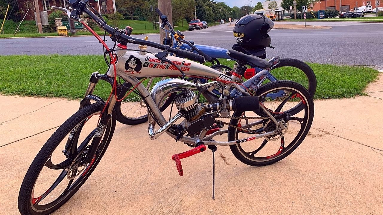 Case Reed Motorized Bicycle - YouTube