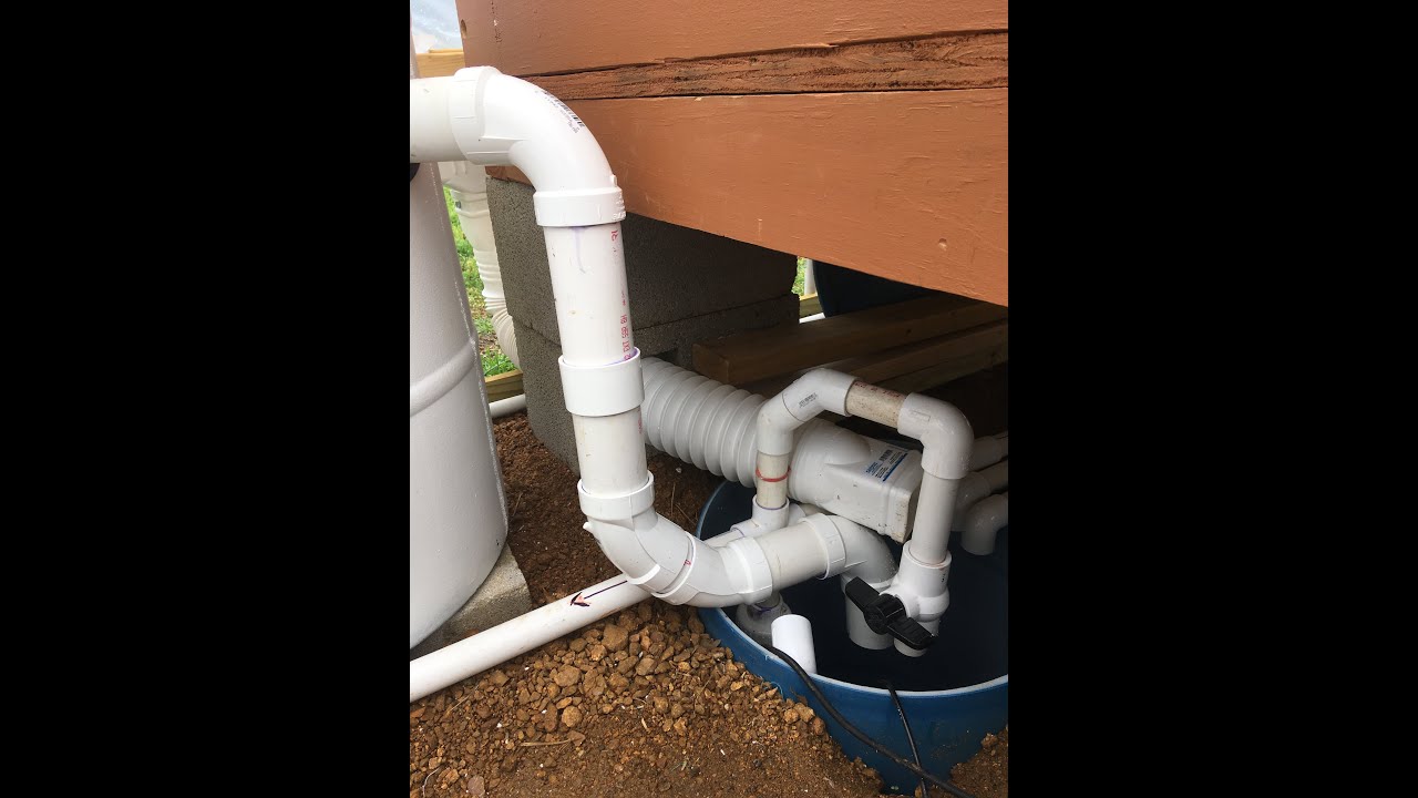 Plumbing overview The Sump - YouTube