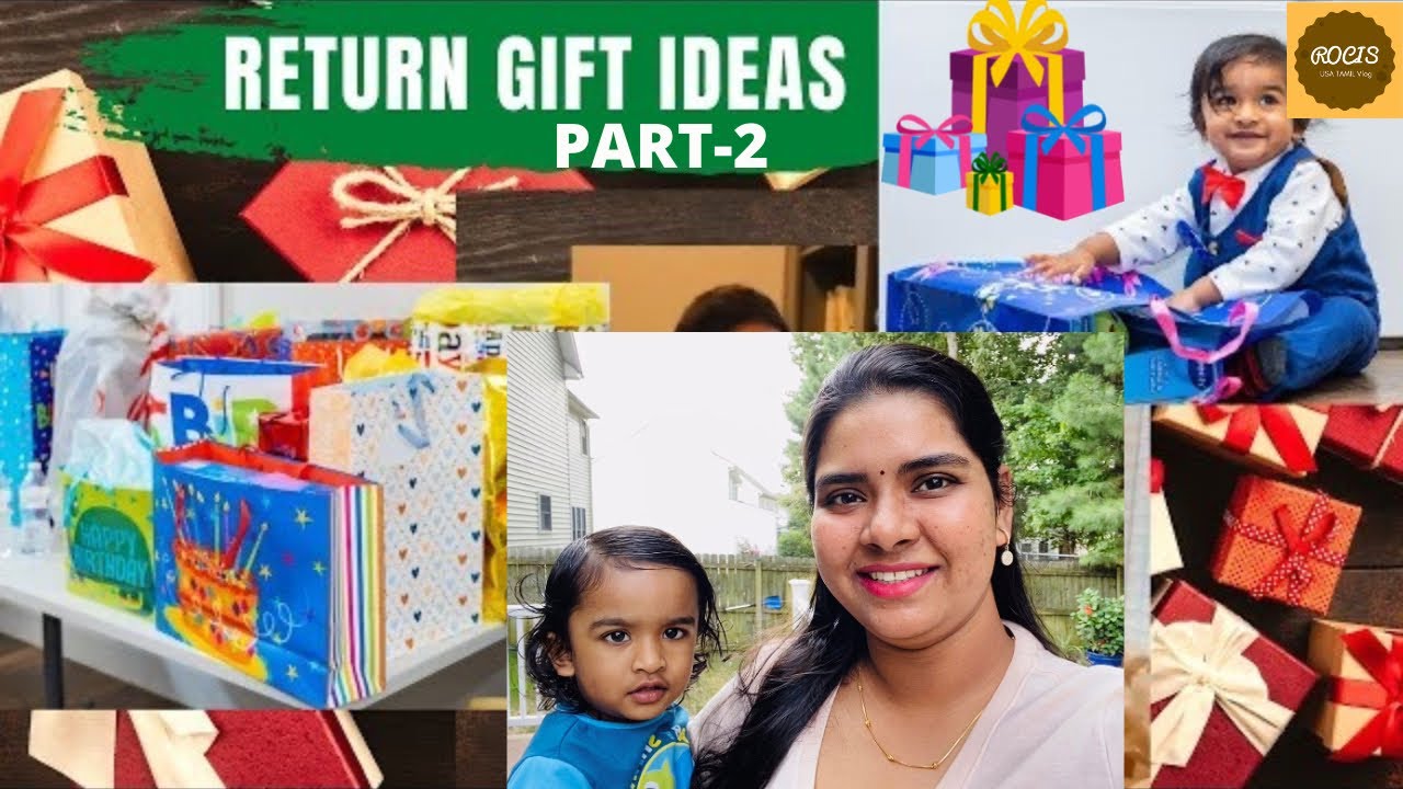 What return gifts we can give for birthday 🎉 🥳? Budget💰friendly Return ...