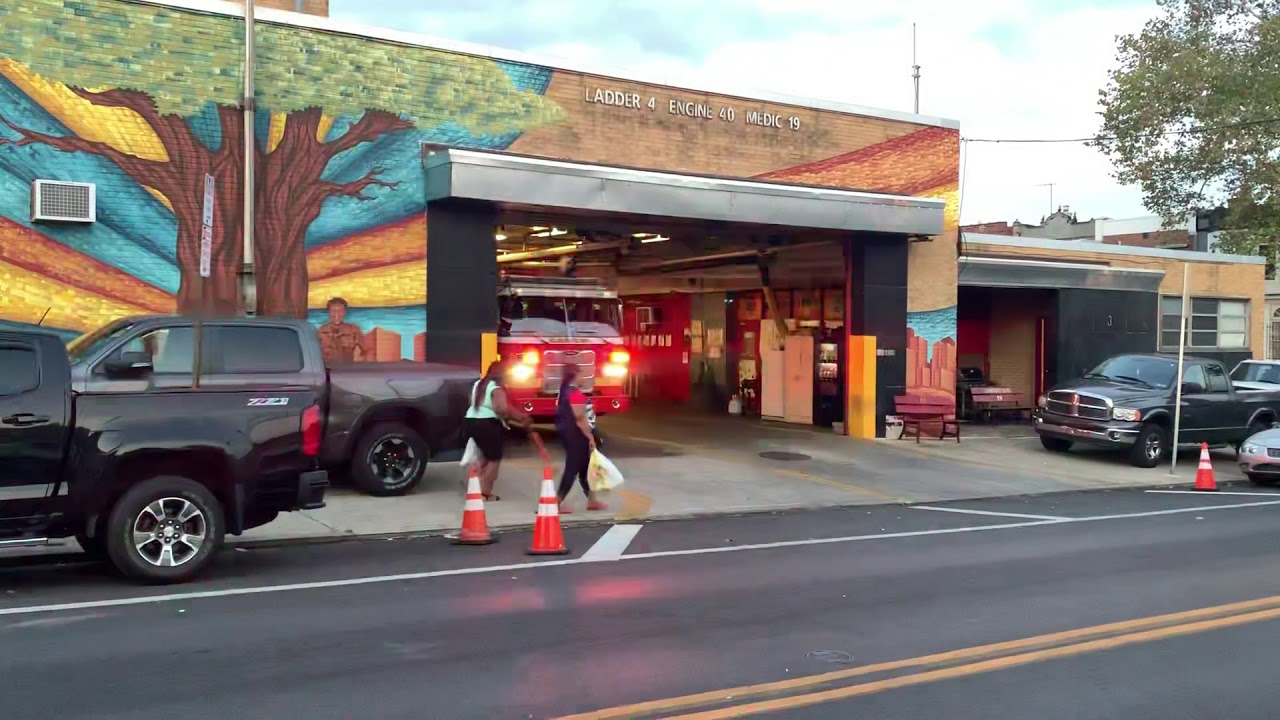 PFD Ladder 4 Responding * SCREAMING Q & HORN* - YouTube