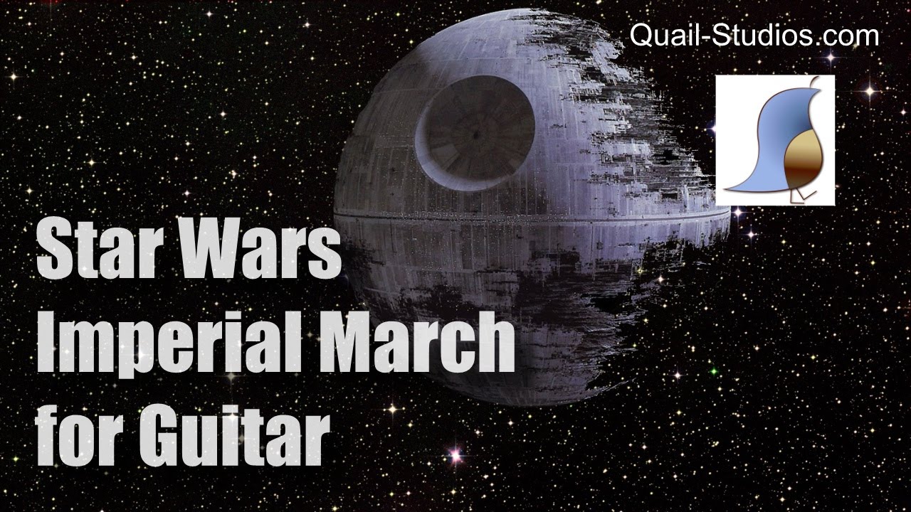 Star Wars Imperial March for Guitar - YouTube