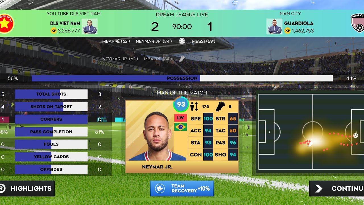 dls 2023 trải nghiệm sơ đồ 442 trận đấu căng thẳng food bù giờ.đôi công mãn nhãn - YouTube