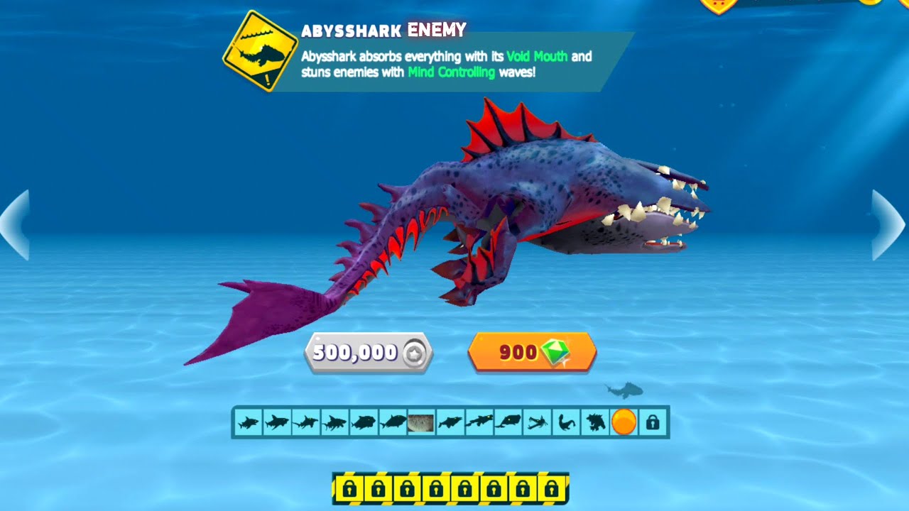 BIG ABYSSHARK ENEMY EAT ALL HUNGRY SHARK EVOLUTION - BIG SHARK - HUNGRY ...