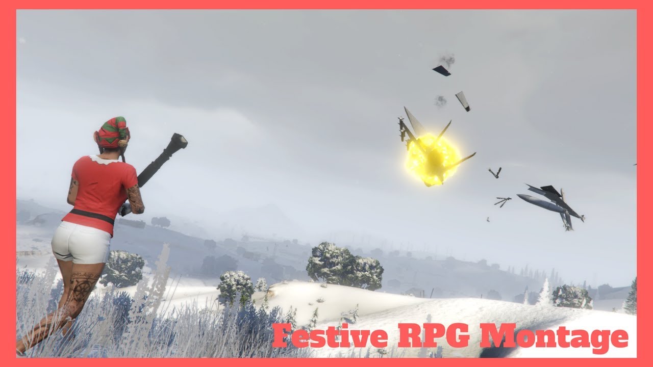 GTA V Online - Festive RPG Montage - YouTube