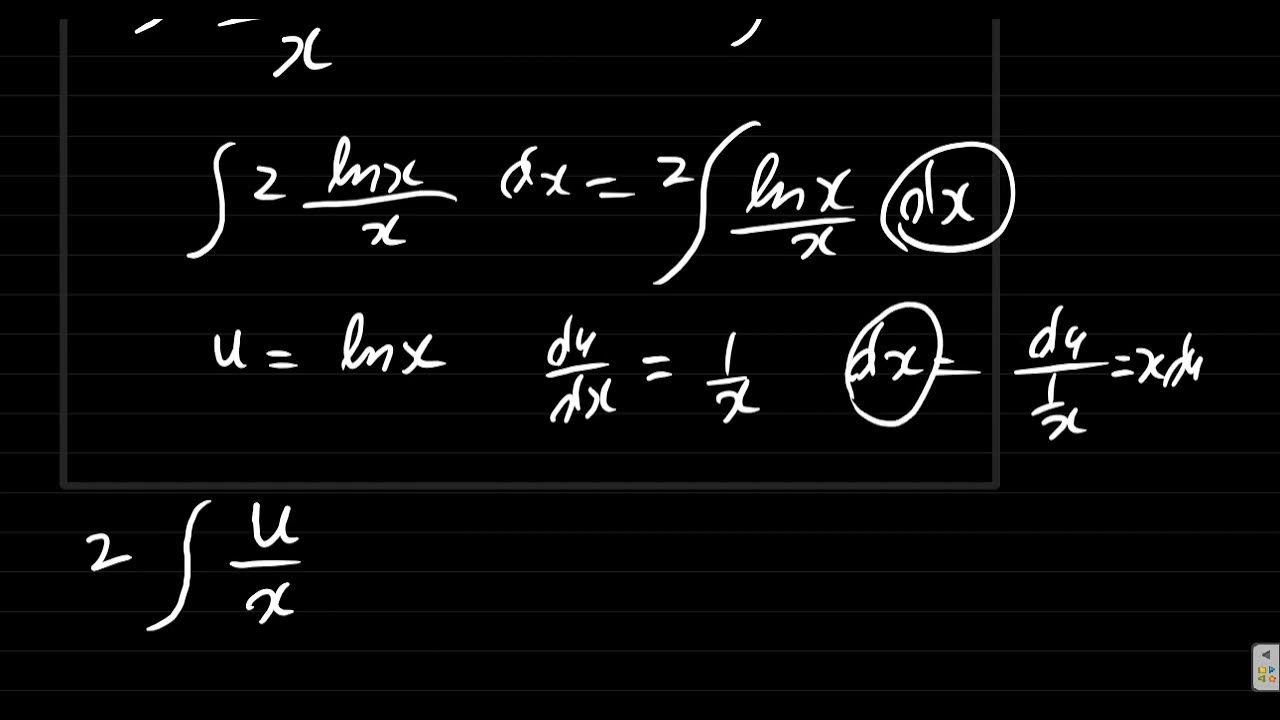 Integration by Substitution Example 152024 - YouTube