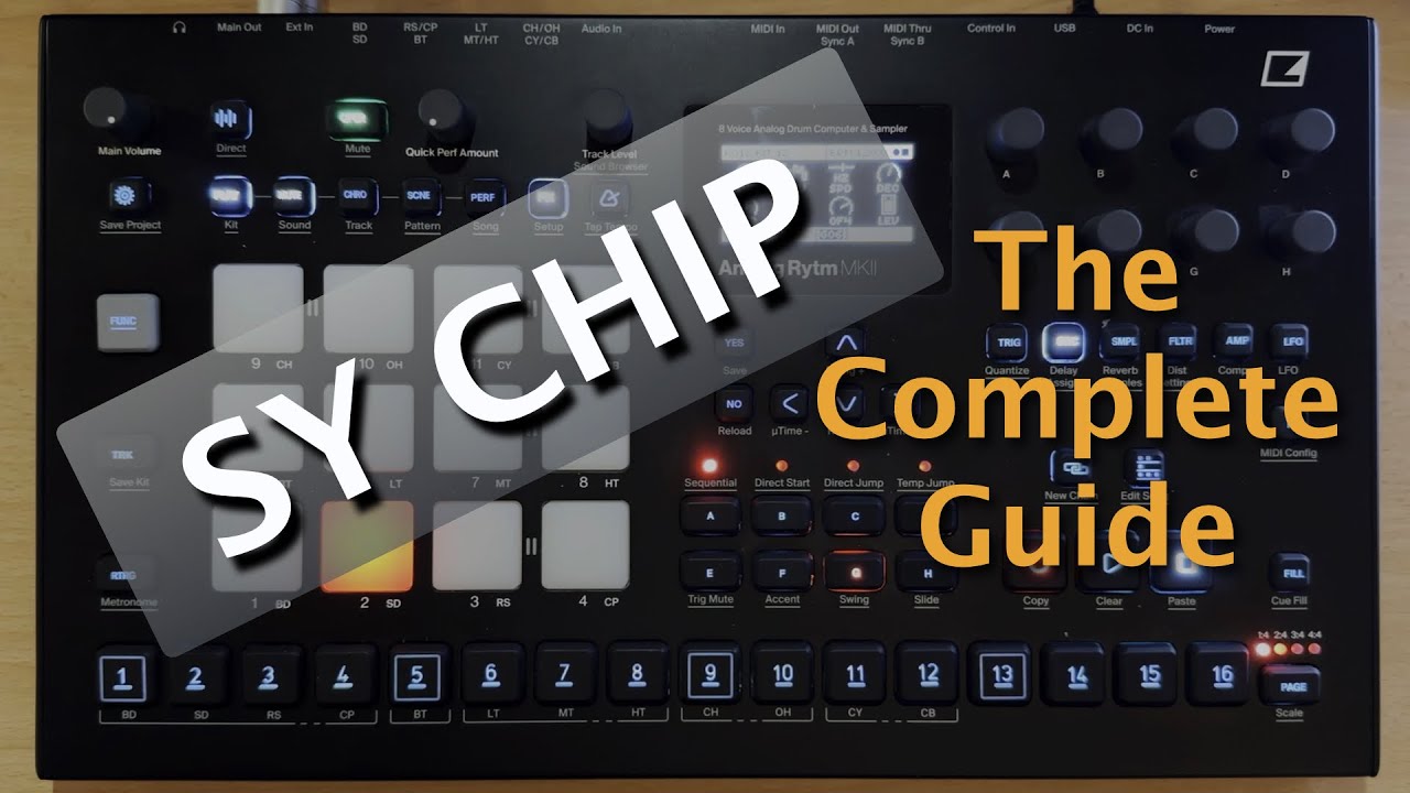 This tutorial on the new SY Chip engine is insane - Analog Rytm ...