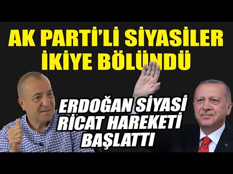 Erdoğan iktidardan gideceğini gördü! AKP ikiye bölündü!