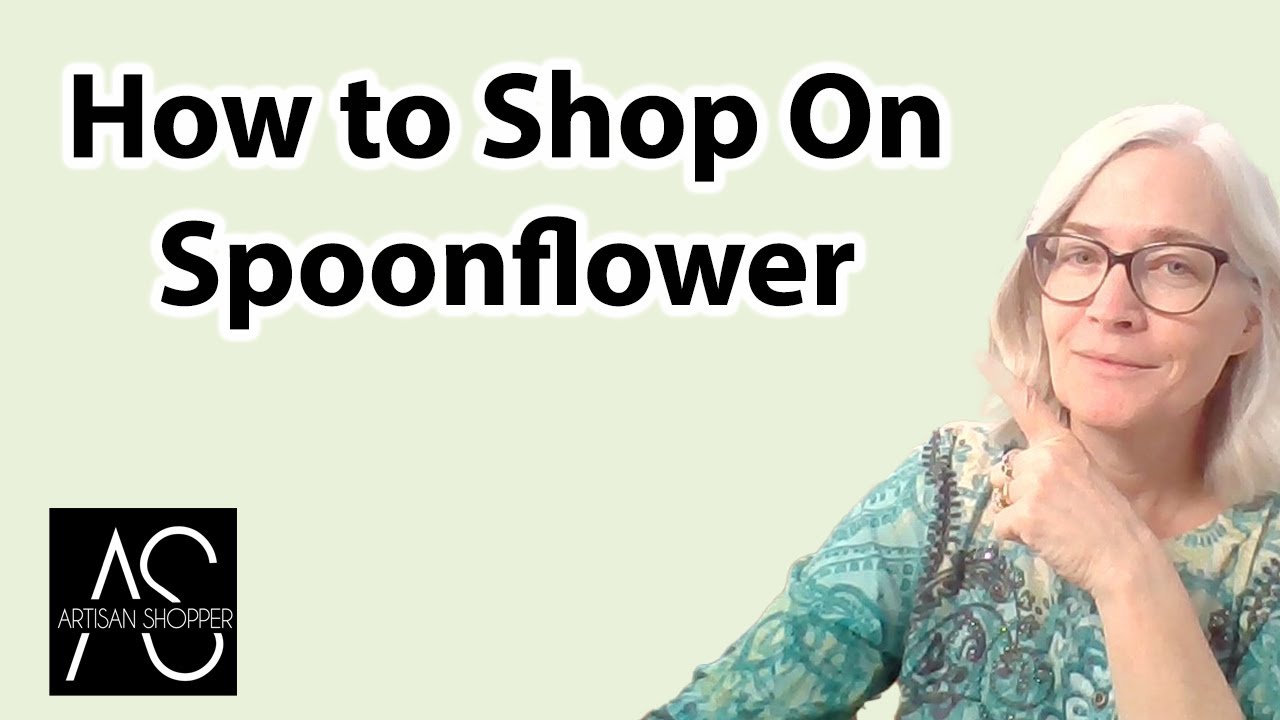 How To Shop On Spoonflower - YouTube