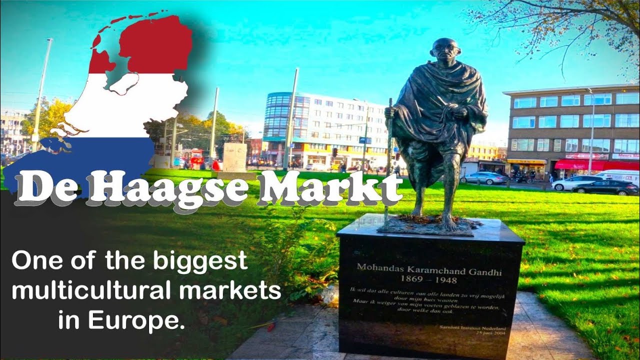 Den haag Haagse market Walking tour - YouTube