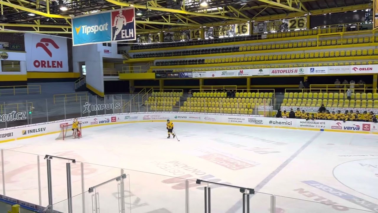 HC Verva Litvínov - Rytíři Kladno (9. třída) nájezdy - YouTube
