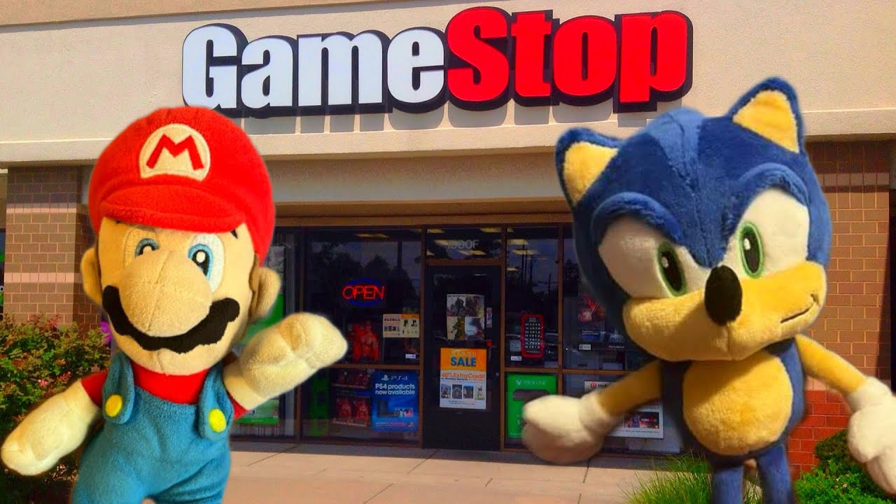 Mario and Sonic Goes To GameStop! - YouTube
