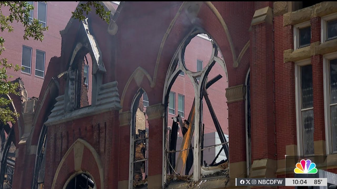 Families recall memories after First Dallas Baptist Church fire - YouTube