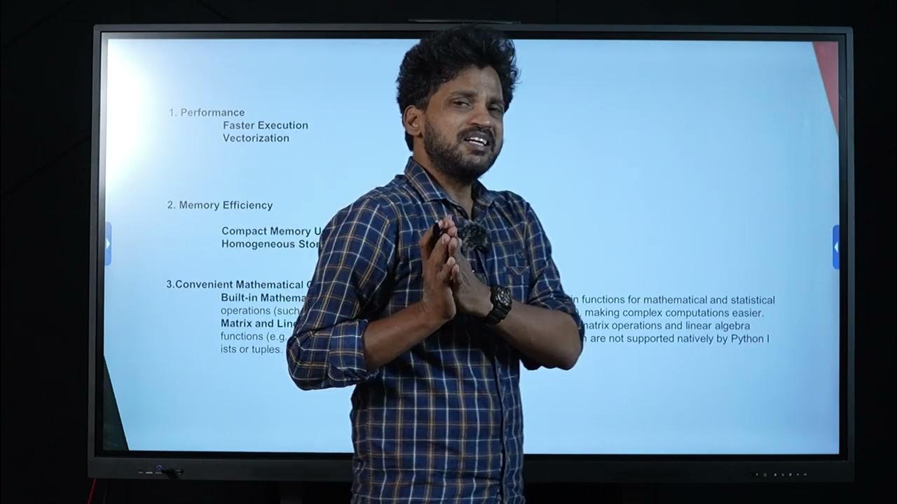 3.1. introduction to numpy arrays - YouTube