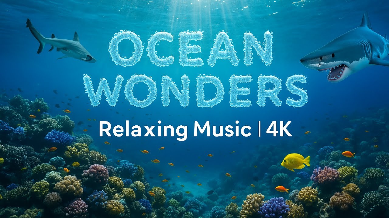 Ocean Wonders | Relaxing Music & Deep Sea Serenity | 4K - YouTube
