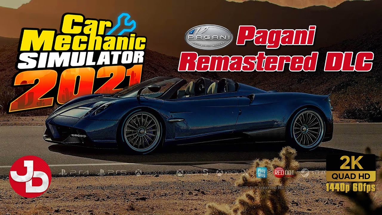 Pagani Remastered DLC Showroom CMS 2021 1440p 60fps - YouTube