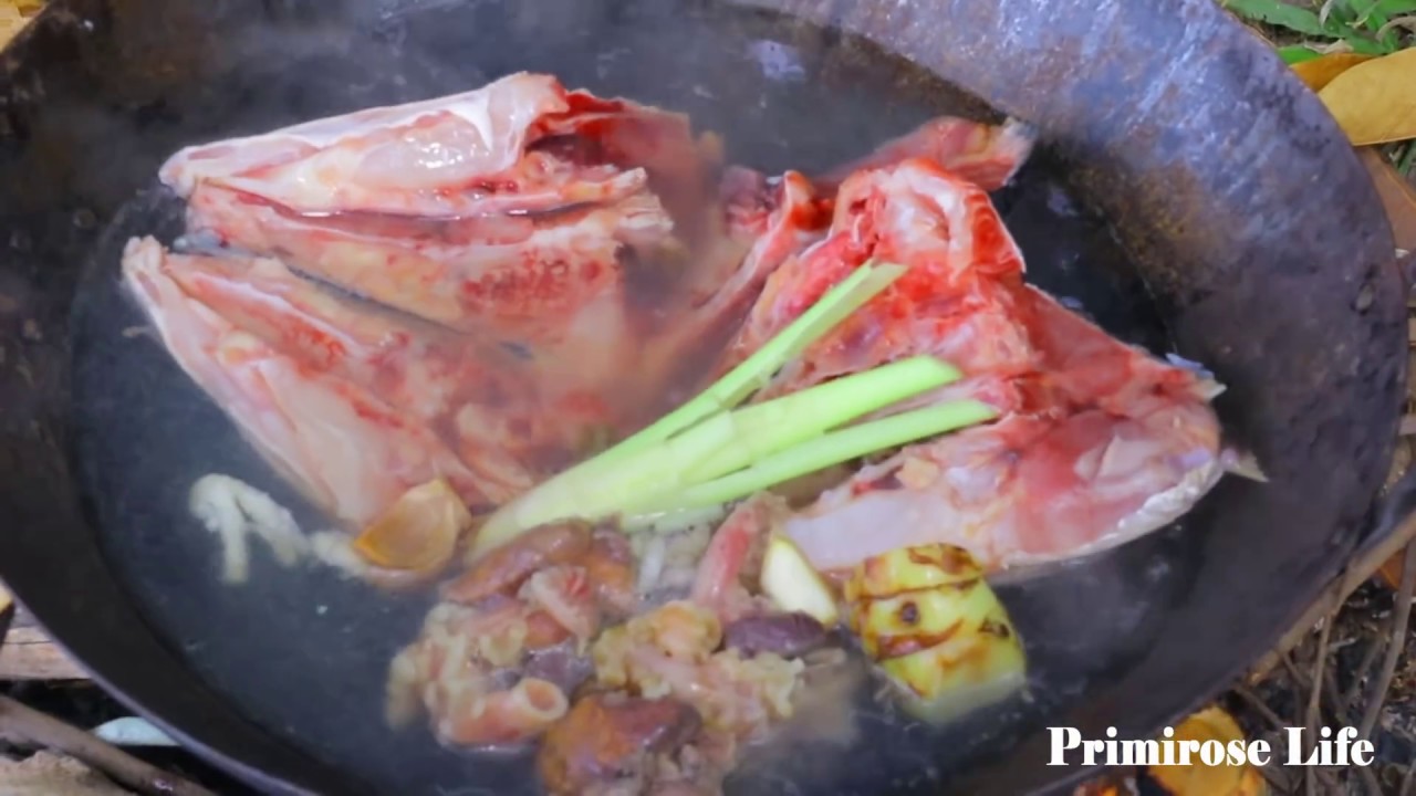 Cooking Head Fish Recipe - Cooking Yummy Head Fish Soup Recipe In ...