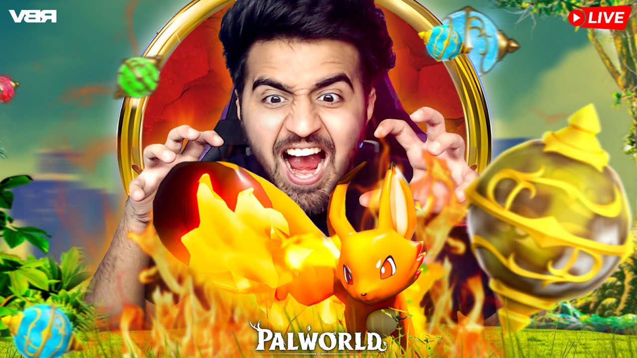 AAJ SHER POKEMON PAKDEGA | PALWORLD LIVE STREAM - YouTube