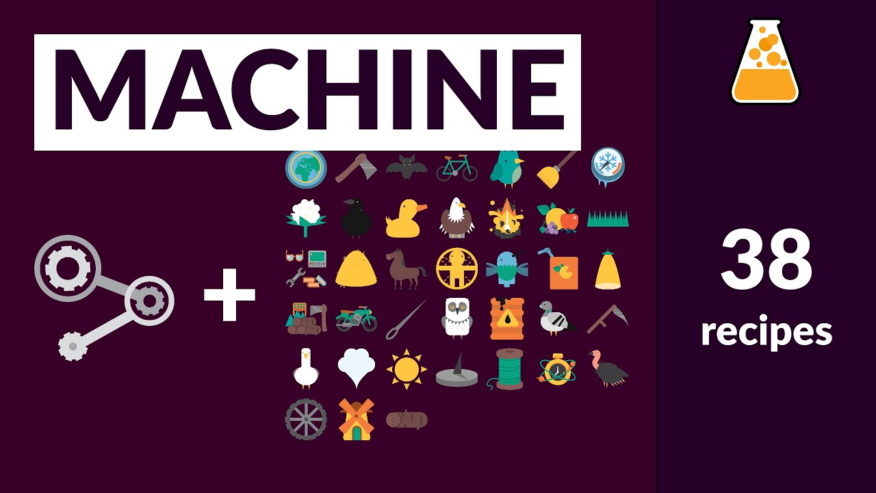 How to USE the MACHINE in Little Alchemy 2 - YouTube