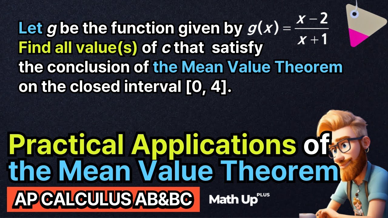 Master the Mean Value Theorem with This Example #maths #apcalculusab # ...