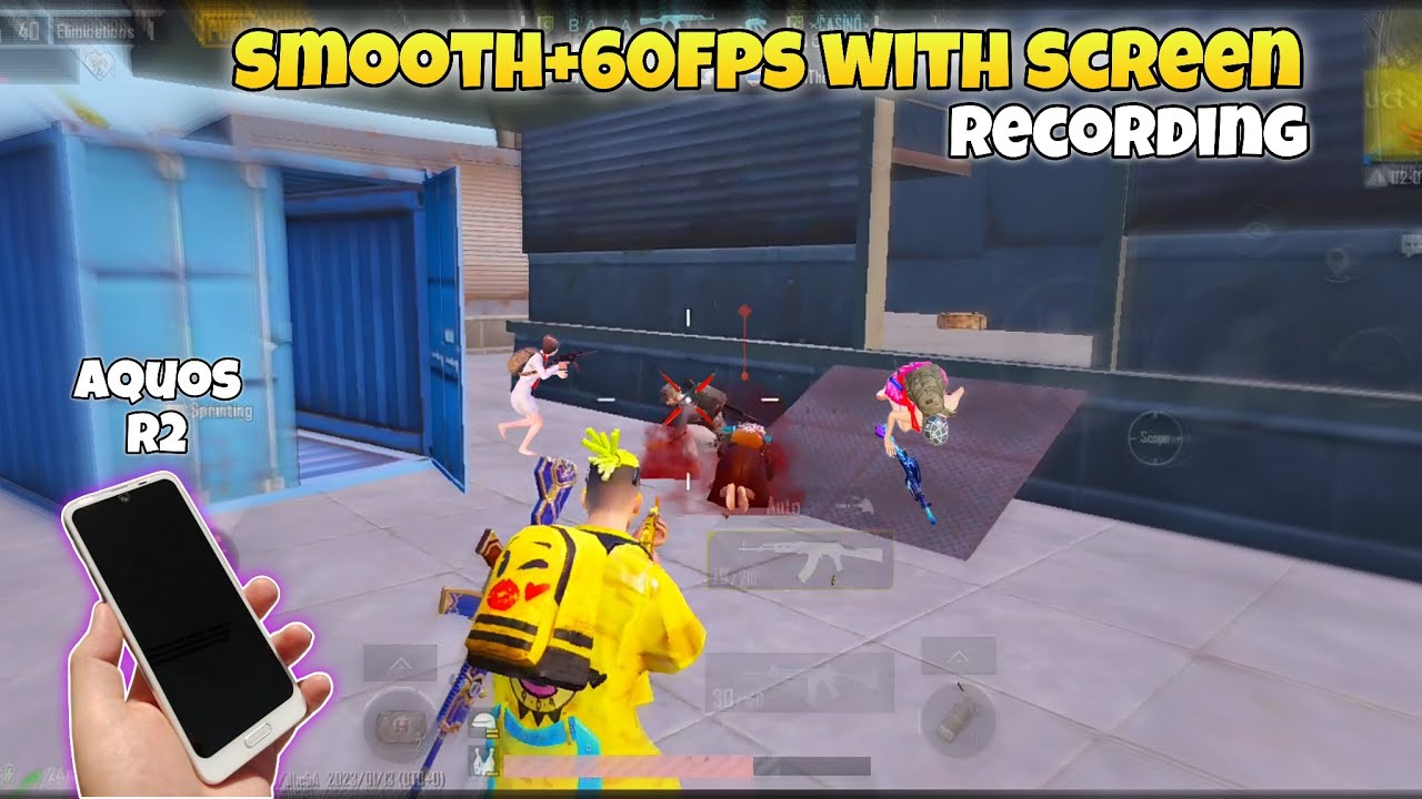 Sharp Aquos R2 Pubg Test in 2023 🔥with screen recording | Aquos r2 pubg ...