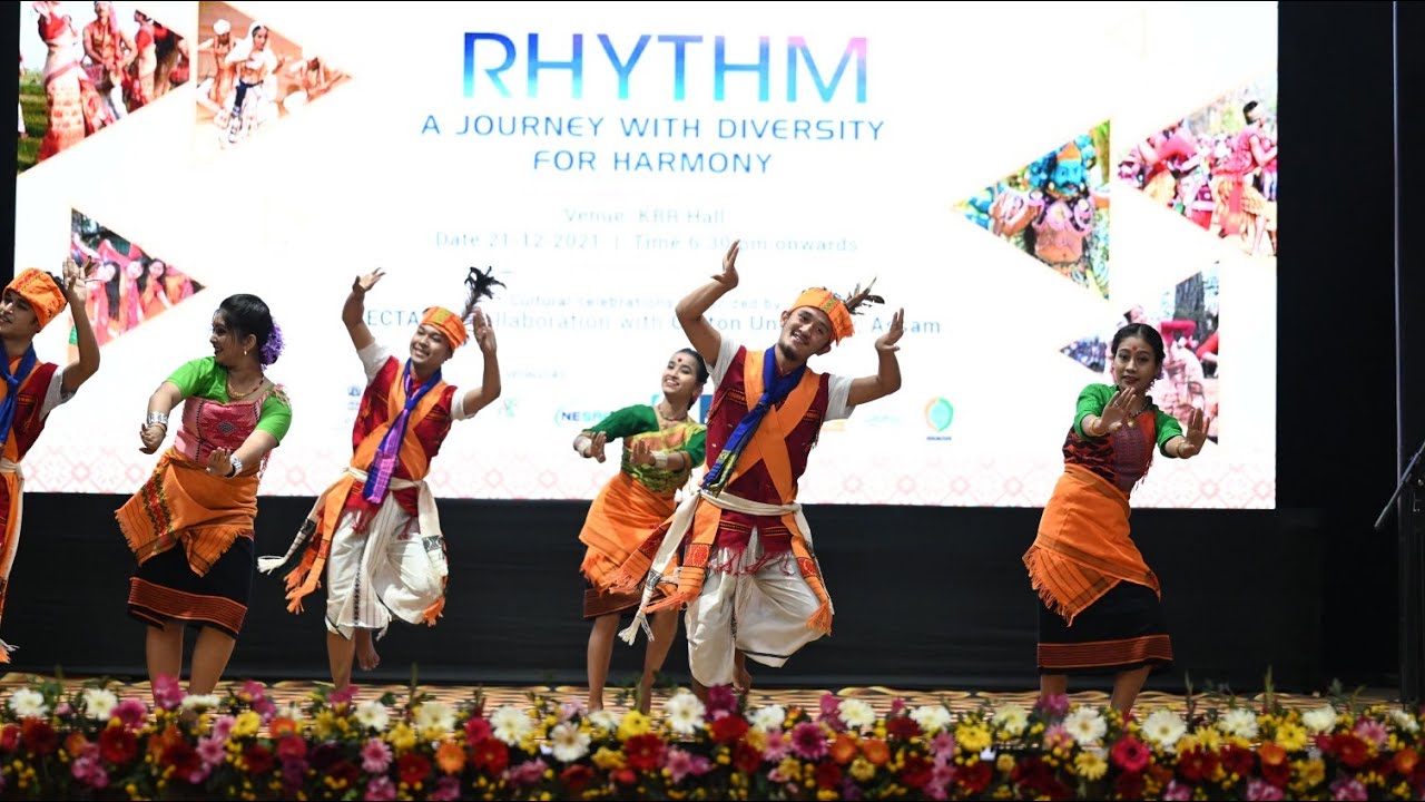 Tiwa Folk Dance || Necter Conclave || @Cotton University || Assam - YouTube