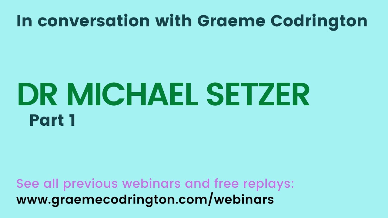 Graeme Codrington in conversation with Dr Michael Setzer - Part 1 ...