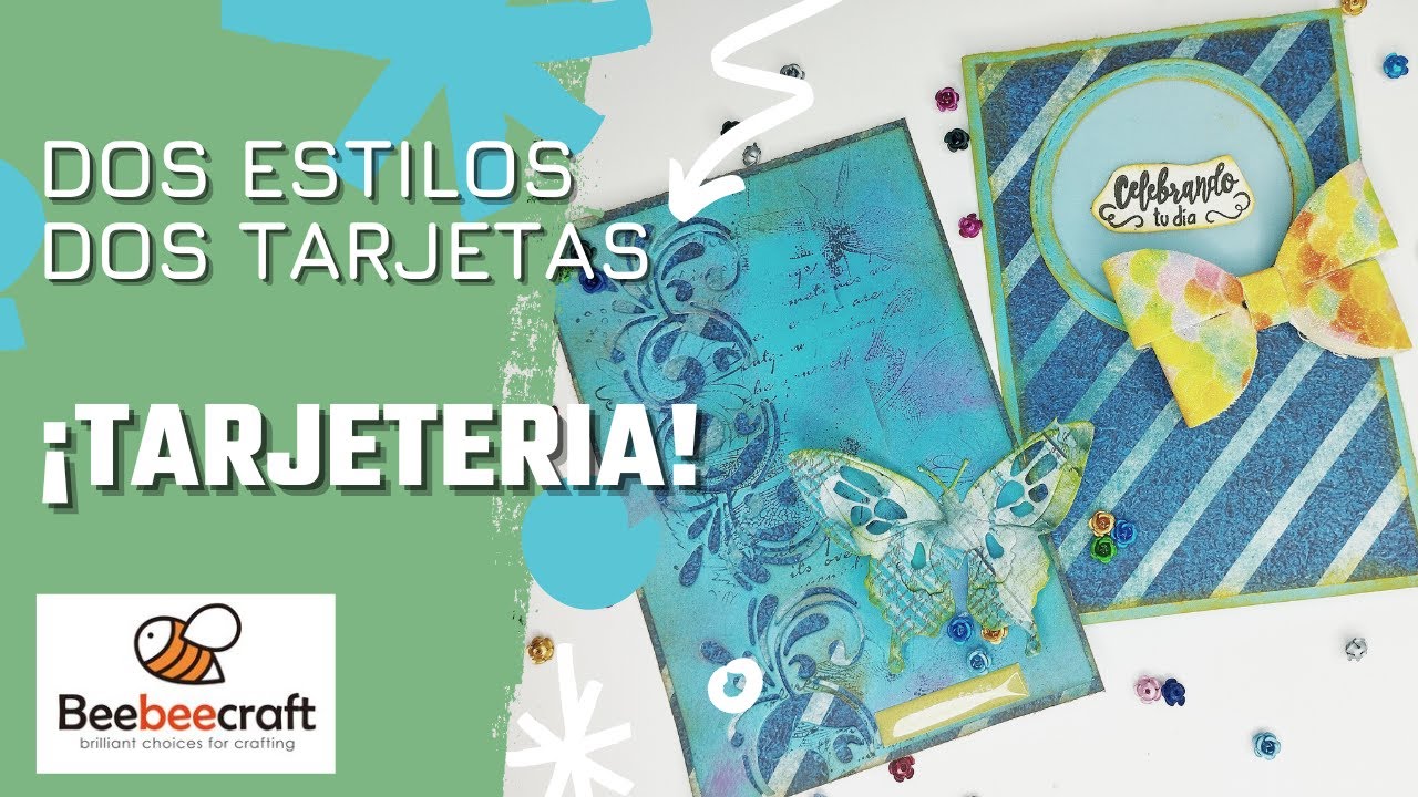 TARJETERIA !!!🥰💜💖 Dos Estilos dos Tarjetas Sencillas CO Beebeecraft ...