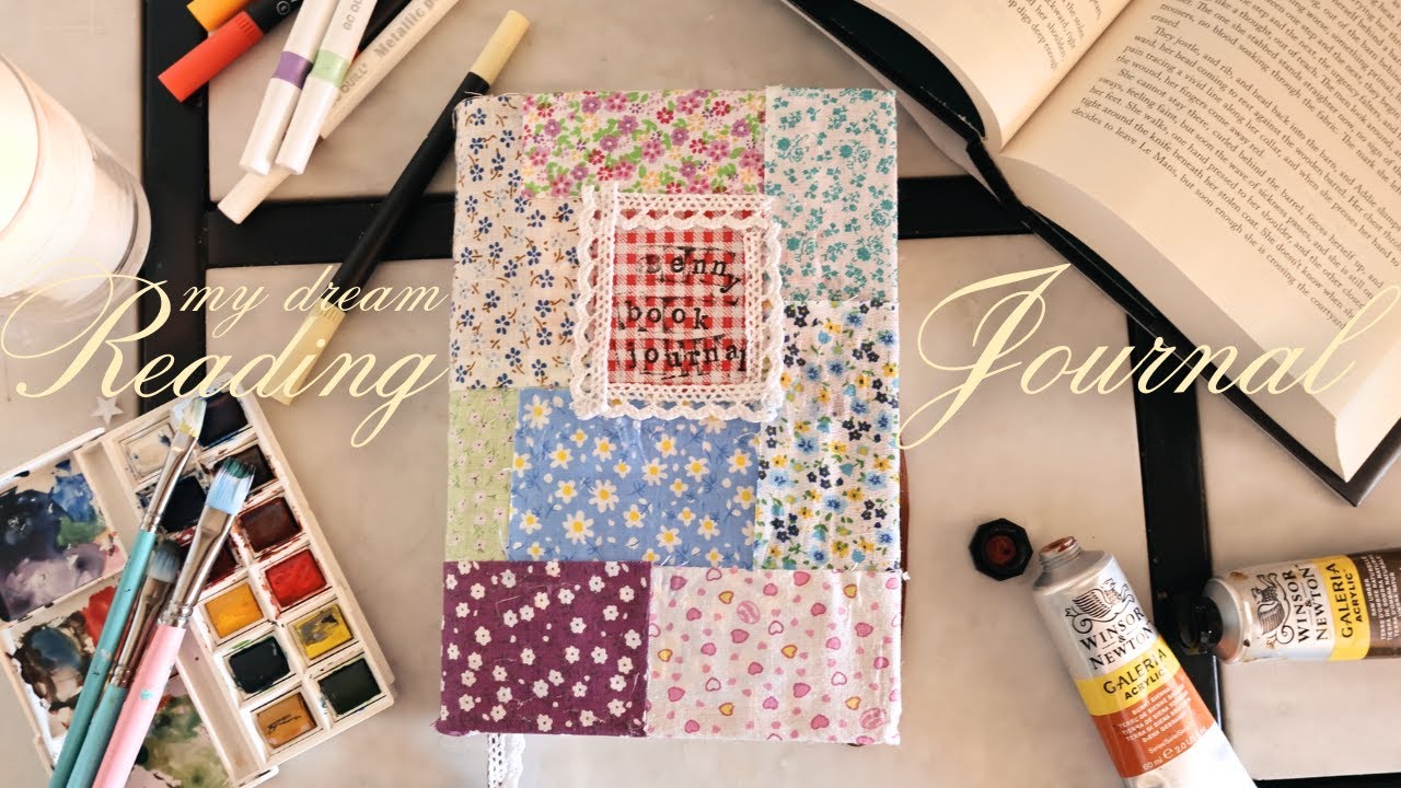 Creating my Dream Reading Journal 🕯️ 📖 🎨 *& flip through* - YouTube