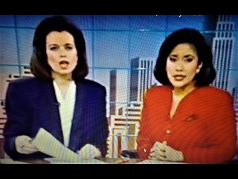 WCBS NY NEWS-December 8, 1993-Michele Marsh, Cindy Hsu