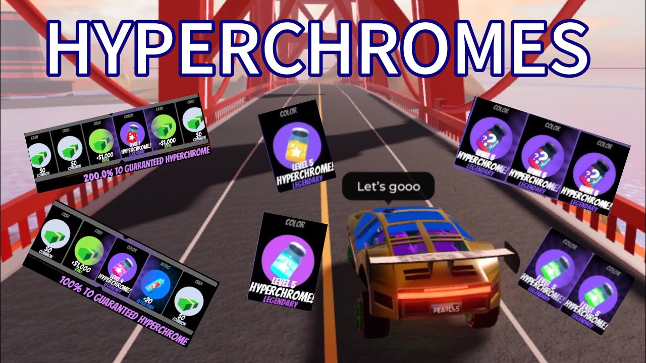 The Ultimate Hyperchrome Grinding In Season 23 In Jailbreak… (Roblox ...