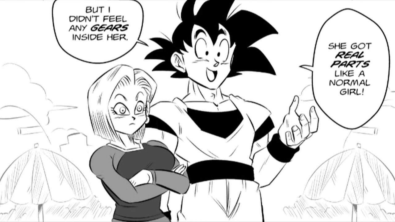 Android 18 A Normal Girl? - Is She Actually? [DBZ COMIC DUB] - YouTube