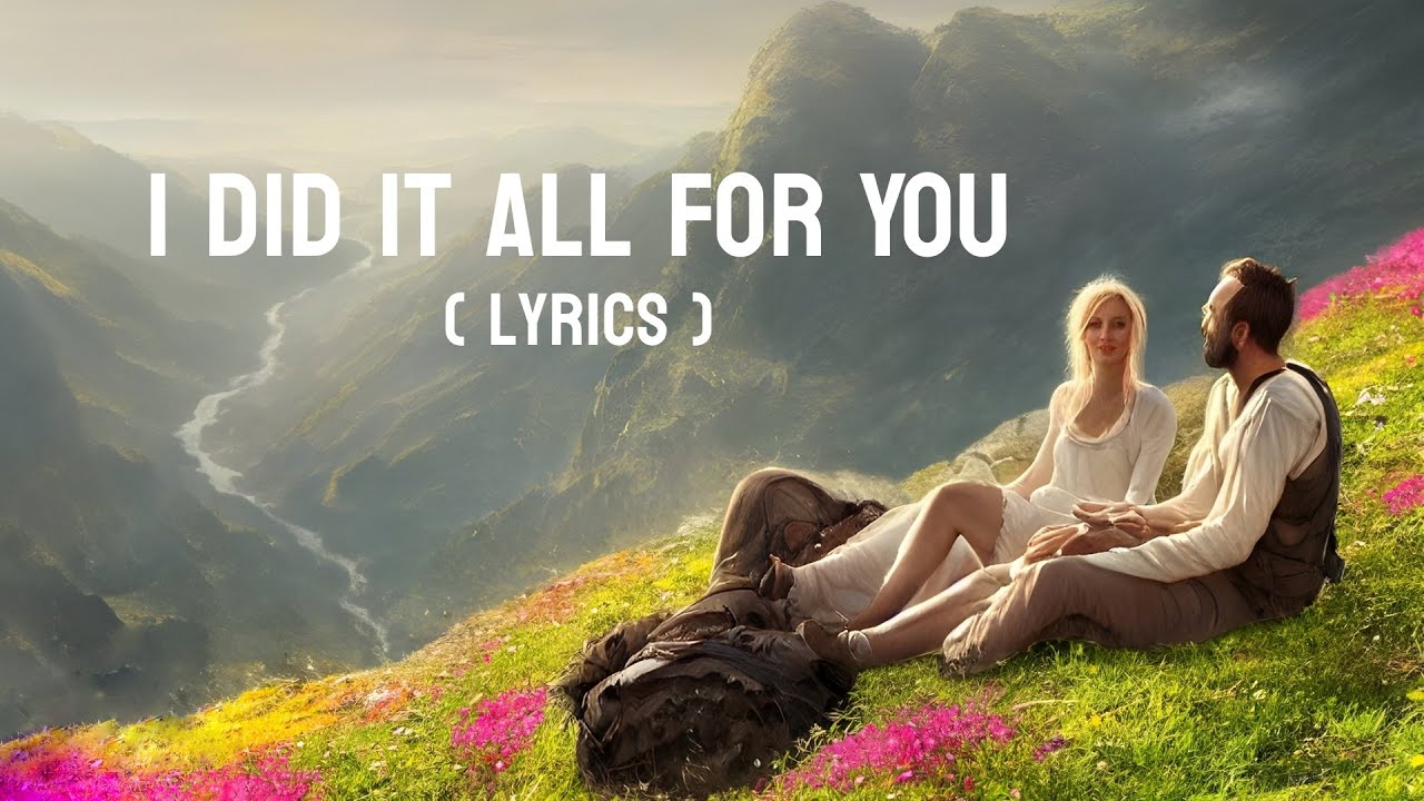 Victor Lundberg - I Did It All for You (Lyrics) 🌿🎶 - YouTube