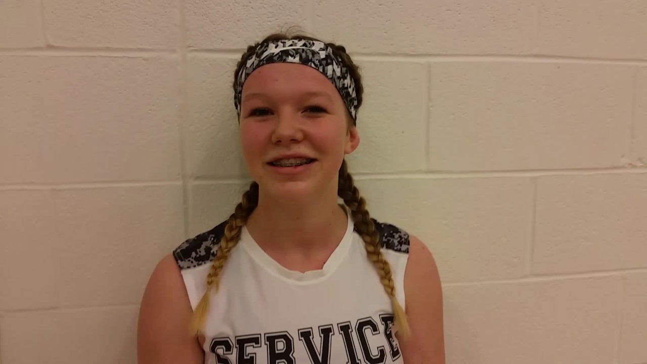 Brush's Jenna Perry wins 3-point shootout - YouTube
