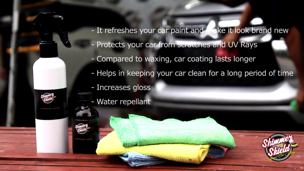 SUPER PREMIUM TITANIUM CAR COATING - YouTube