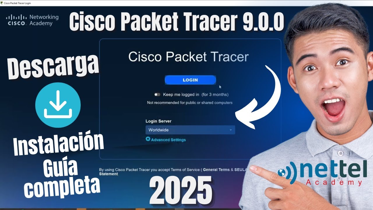 Cómo descargar e instalar Cisco Packet Tracer 9.0.0 (2025) | Novedades ...