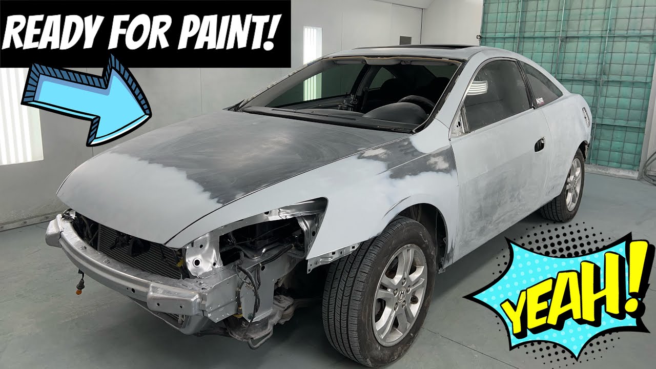 THE HONDA IS READY FOR PAINT! ‘56 EL CAMINO ALMOST DONE… - YouTube