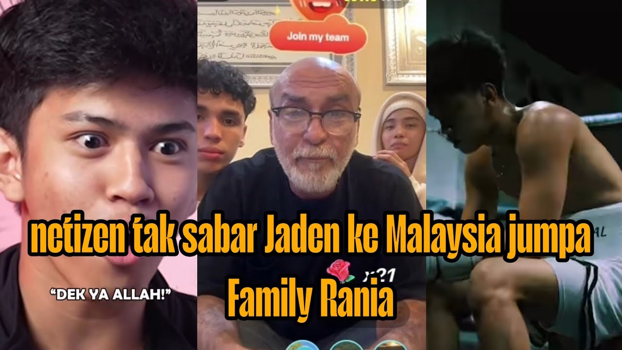 AKHIRNYA JADEN LIVE DENGAN RANIA PART 4!!! Jaden mahu pergi ke Malaysia ...