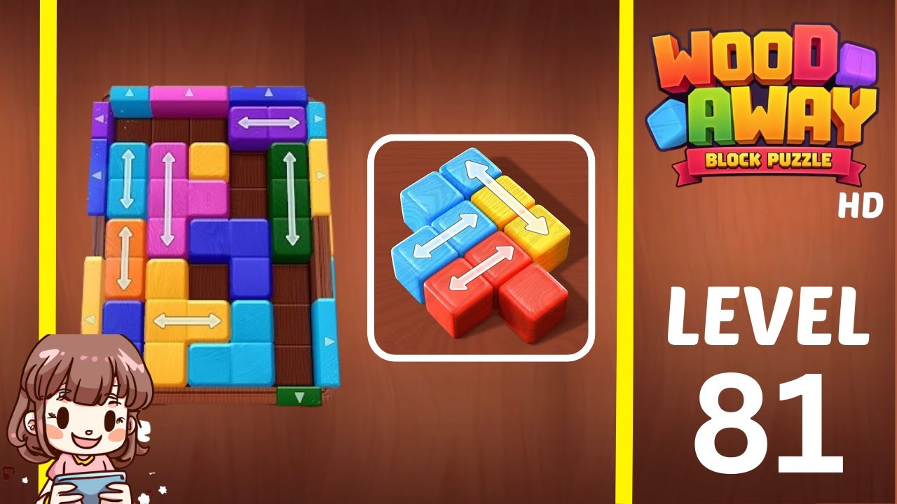 Wood Away Level 81 Solution Walkthrough - YouTube