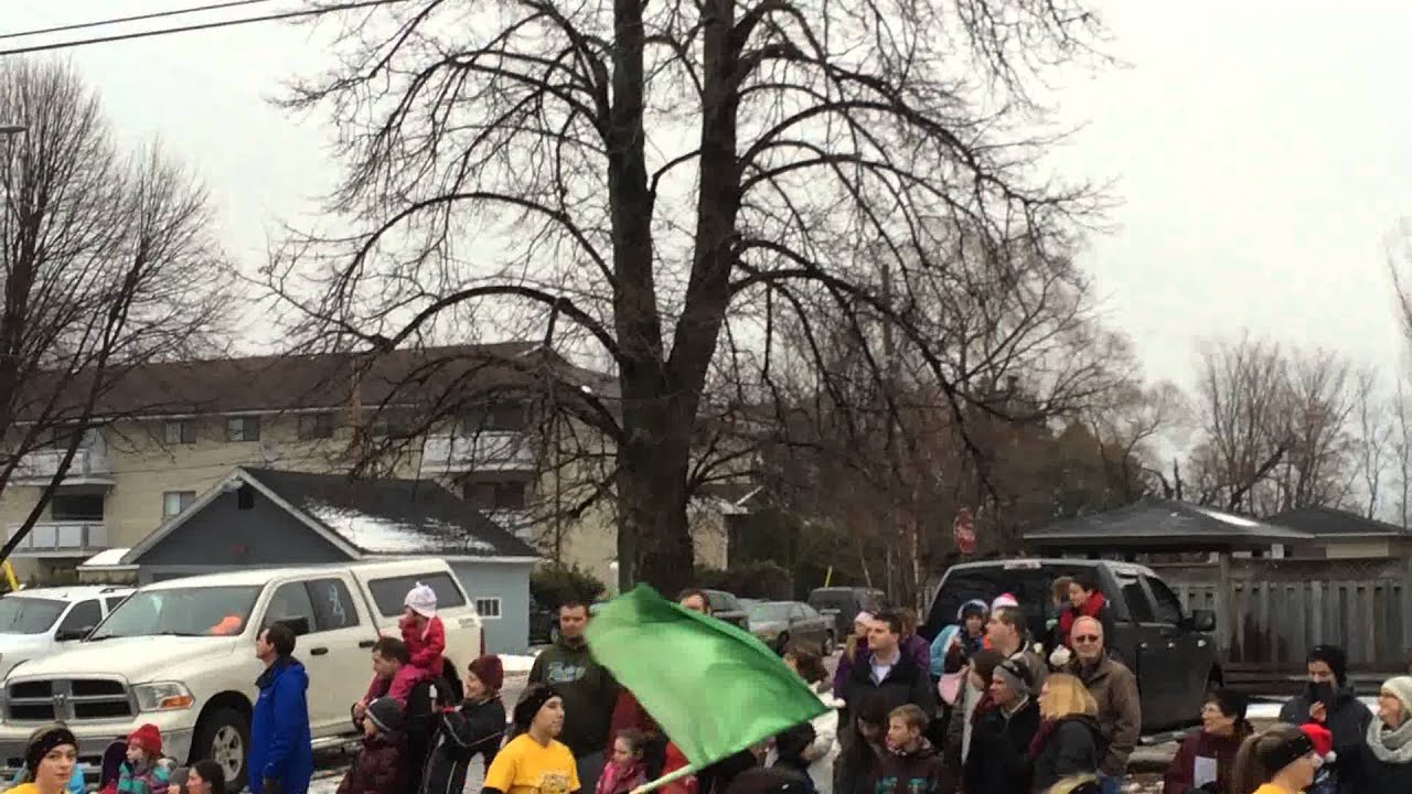 Santa Claus Parade North Bay 2014 - Saint Joseph-Scollard Hall Marching ...
